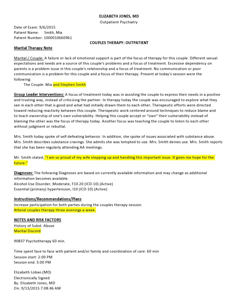 40 Free Therapy Notes Templates (Progress Notes) ᐅ TemplateLab