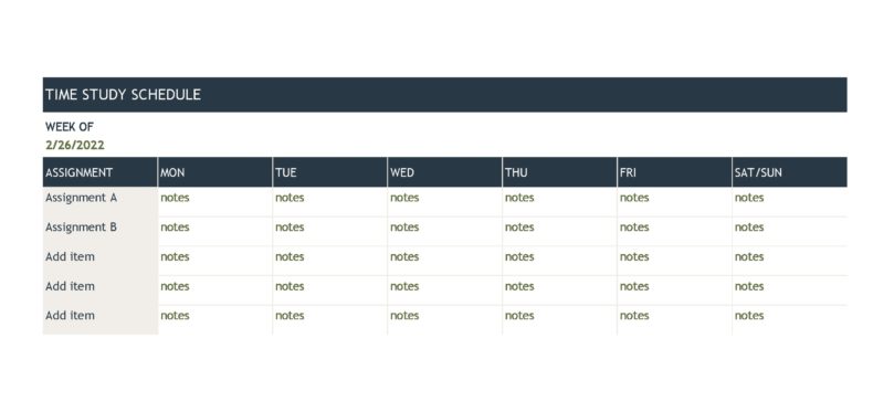 40 Useful Time Study Templates (Excel / Word) ᐅ TemplateLab