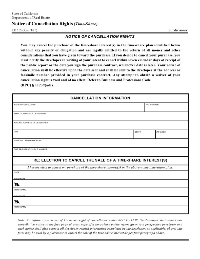 40 Timeshare Cancellation Letter Samples & Templates ᐅ TemplateLab