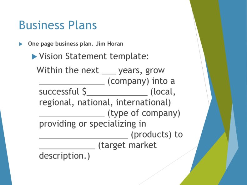 40 Best Vision Statement Templates (+Examples) ᐅ TemplateLab