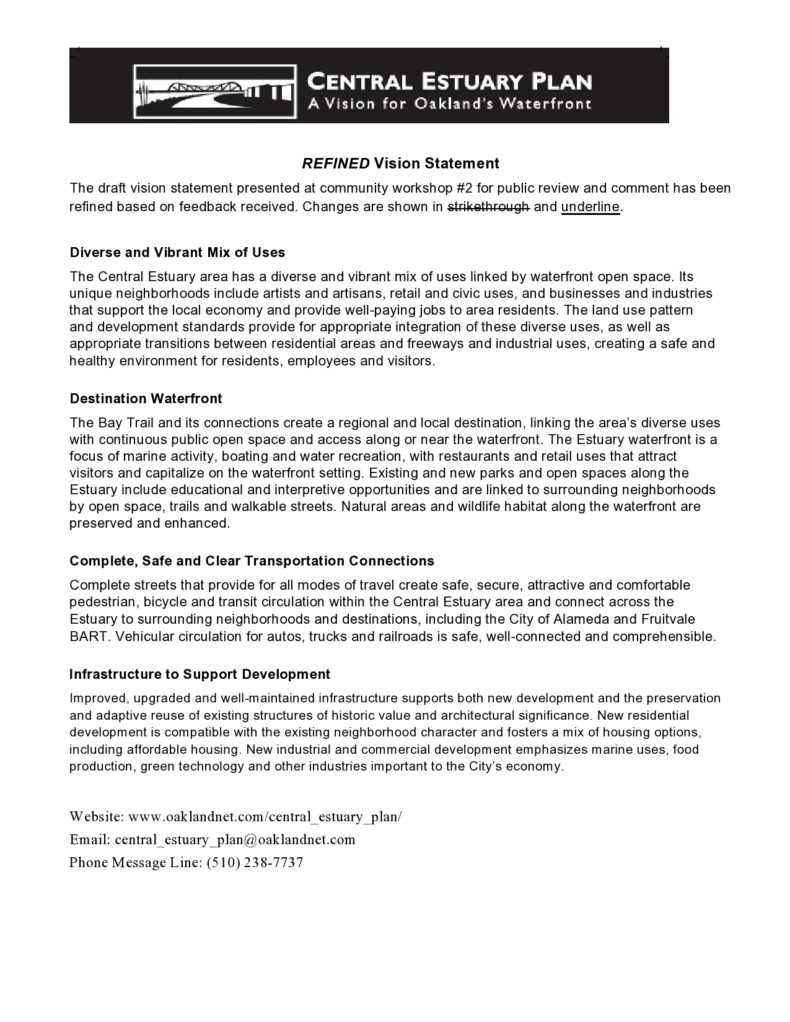 40 Best Vision Statement Templates (+Examples) ᐅ TemplateLab