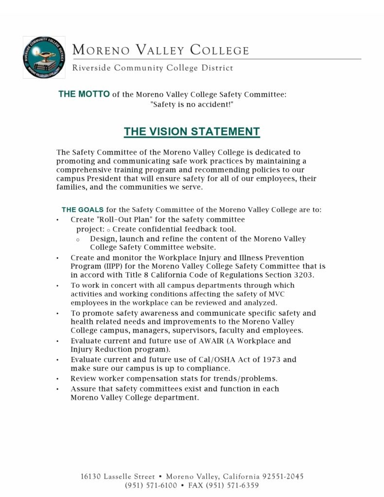 40 Best Vision Statement Templates (+Examples) ᐅ TemplateLab