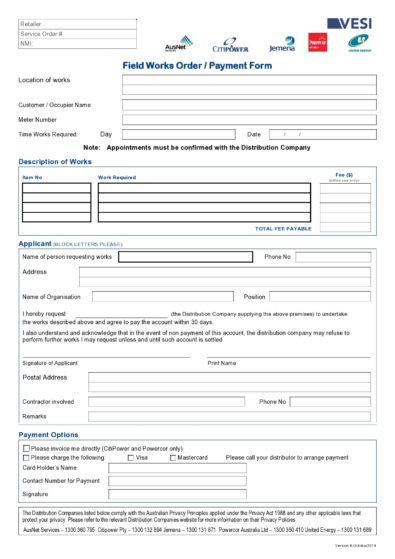 52 Printable Work Order Templates (Excel, Word, PDF)