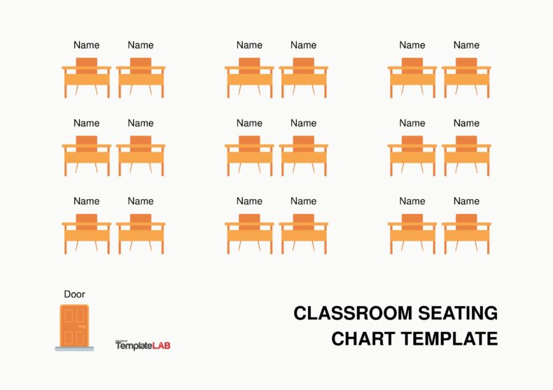 19 Great Seating Chart Templates (Wedding, Classroom + more)
