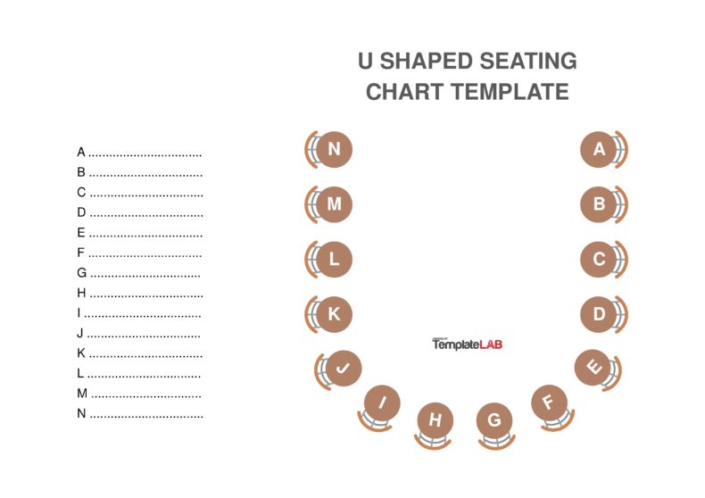 19 Great Seating Chart Templates (Wedding, Classroom + more)