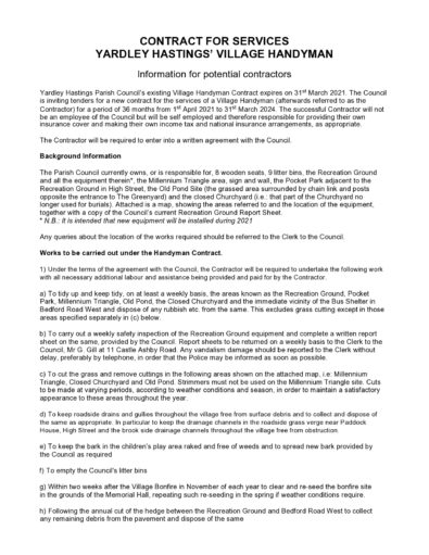 40 Best Handyman Contracts (& Agreement Examples)