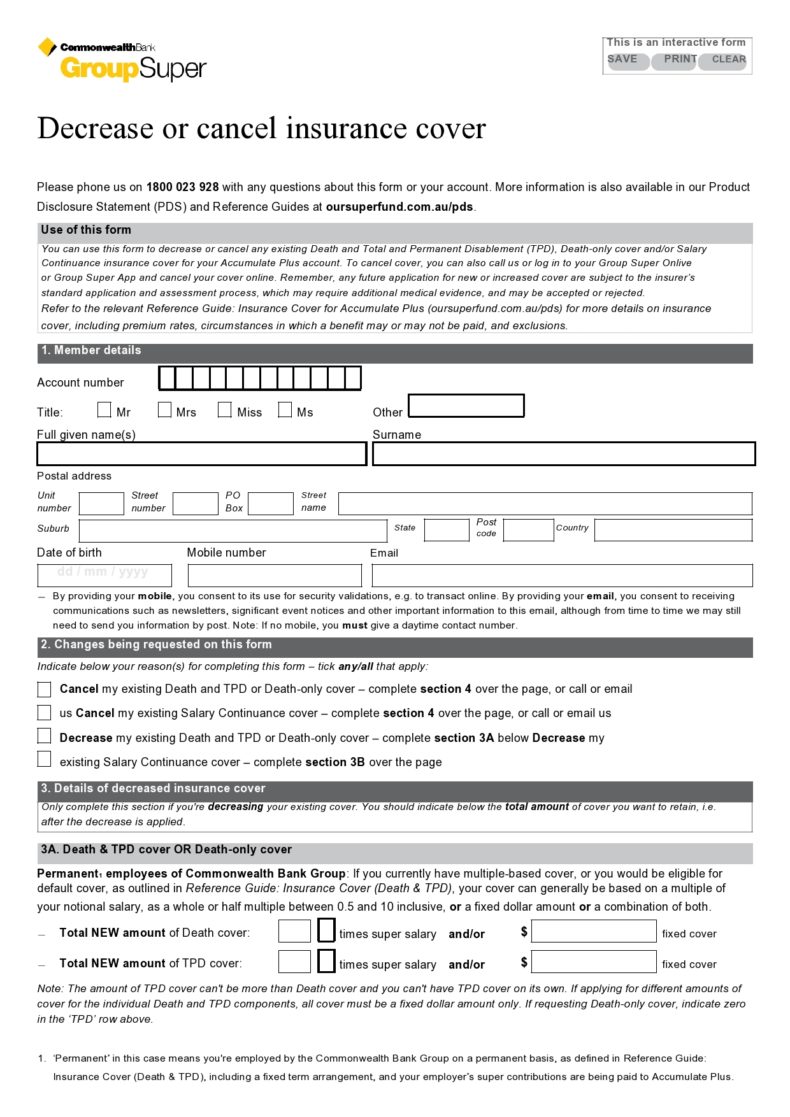 39 Insurance Cancellation Letters (Home, Health, Auto)