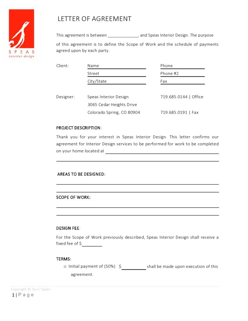 40 Interior Design Contract Templates (Commercial & Residential)