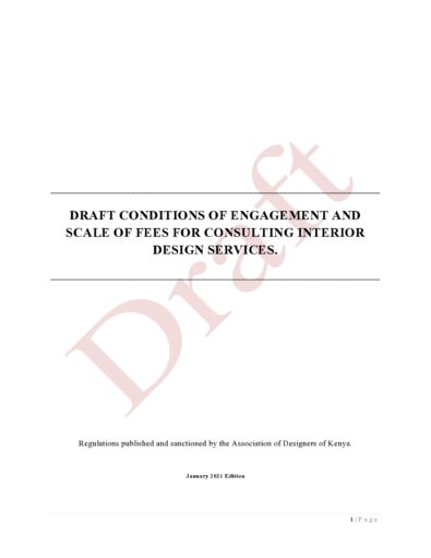 40 Interior Design Contract Templates (Commercial & Residential)