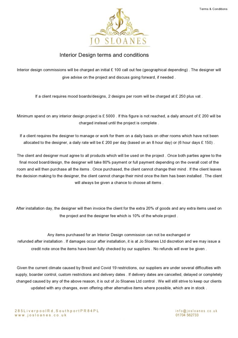 40 Interior Design Contract Templates (Commercial & Residential)