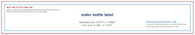 40 Editable Water Bottle Label Templates (100% Free)