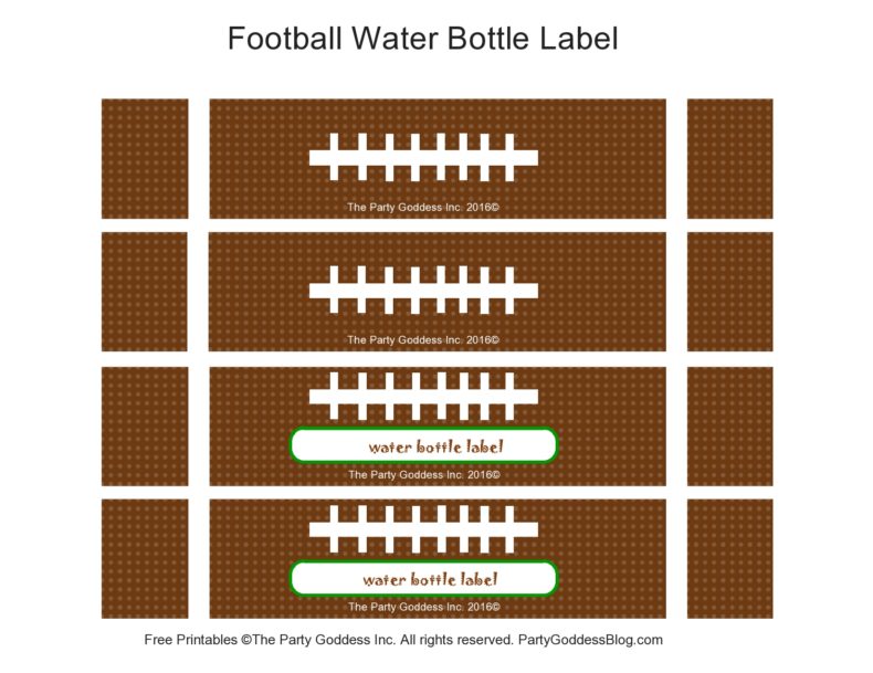 40 Editable Water Bottle Label Templates (100% Free)