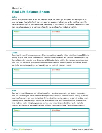 40 Excel Personal Balance Sheet Templates (& Examples) ᐅ TemplateLab