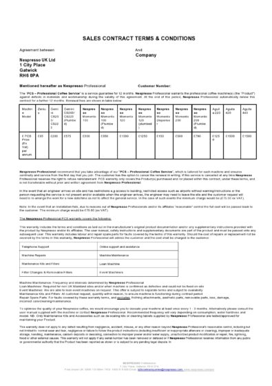 40 Free Sales Contract Templates [Word] ᐅ TemplateLab