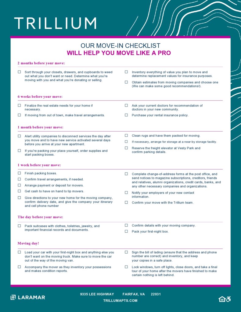 53 Perfect Move In / Out Checklists (for any Rental Inspection)