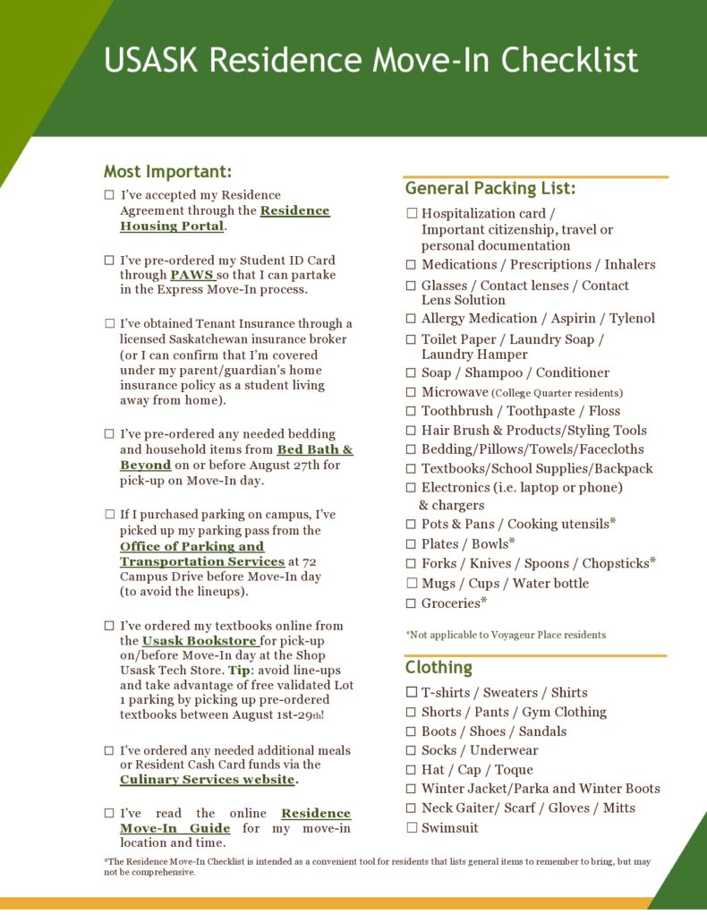 53 Perfect Move In / Out Checklists (for any Rental Inspection)