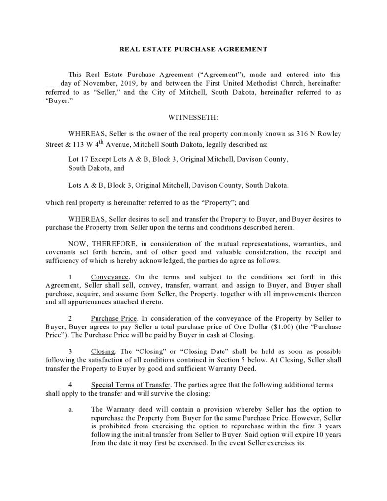 41 Simple Real Estate Purchase Agreement Templates [Free]