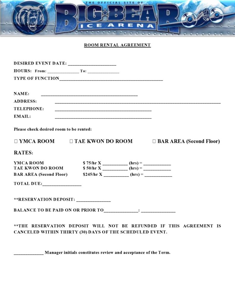 41 Free Room Rental Agreements & Forms [Doc / PDF]