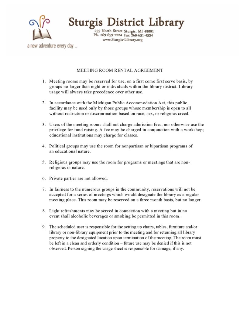 41 Free Room Rental Agreements & Forms [Doc / PDF]