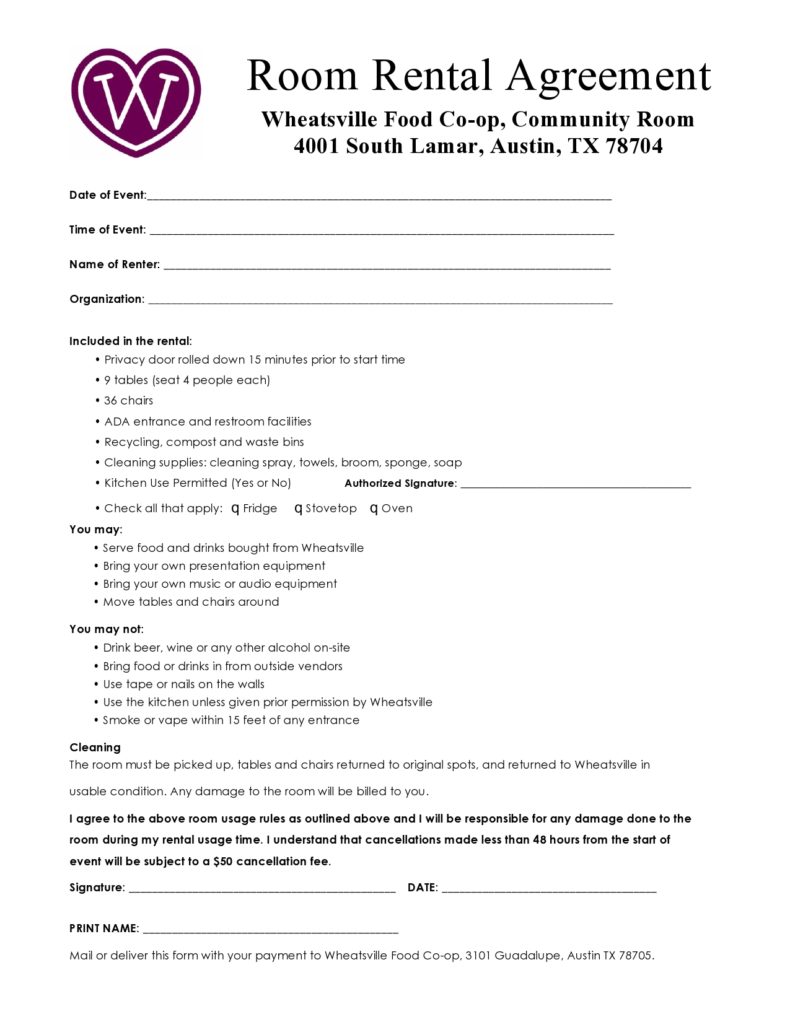 41 Free Room Rental Agreements & Forms [Doc / PDF]