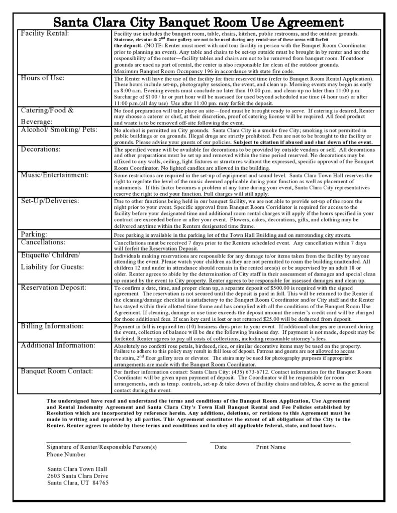 41 Free Room Rental Agreements & Forms [Doc / PDF]