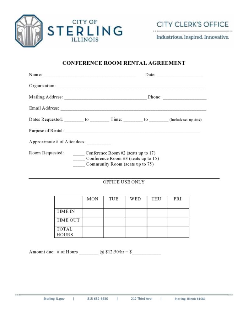 41 Free Room Rental Agreements & Forms [Doc / PDF]