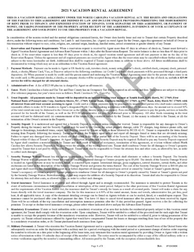 80 Short-Term & Vacation Rental Agreement Templates [Word,PDF]