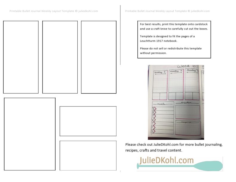 28 Useful Bullet Journal Templates (100% FREE) ᐅ TemplateLab