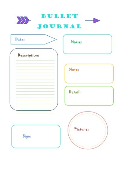 28 Useful Bullet Journal Templates (100% FREE) ᐅ TemplateLab