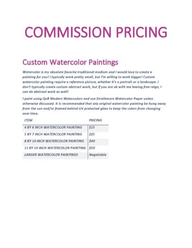 36 Editable Commission Sheet Templates (+Examples) ᐅ TemplateLab