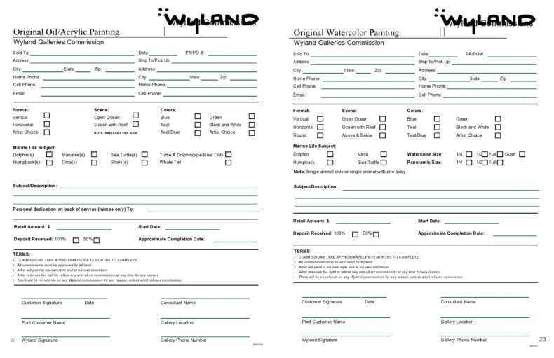 36 Editable Commission Sheet Templates (+Examples) ᐅ TemplateLab