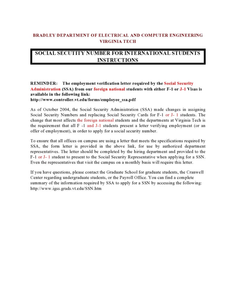 29 Social Security Number Verification Letters ᐅ TemplateLab