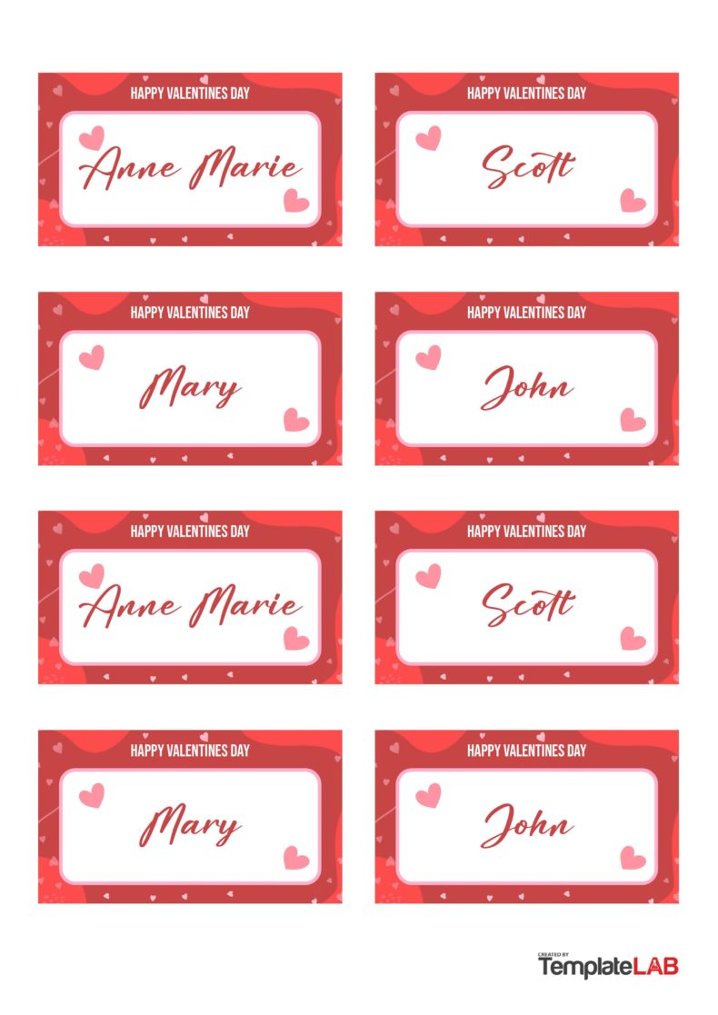 19 Editable Name Tag & Name Badge Templates [Free]