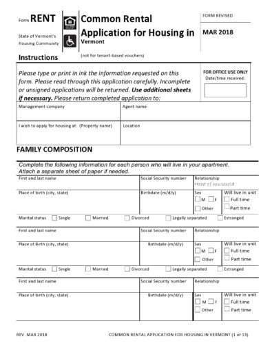 50+ Free Rental Application Templates & Forms [Word, PDF]