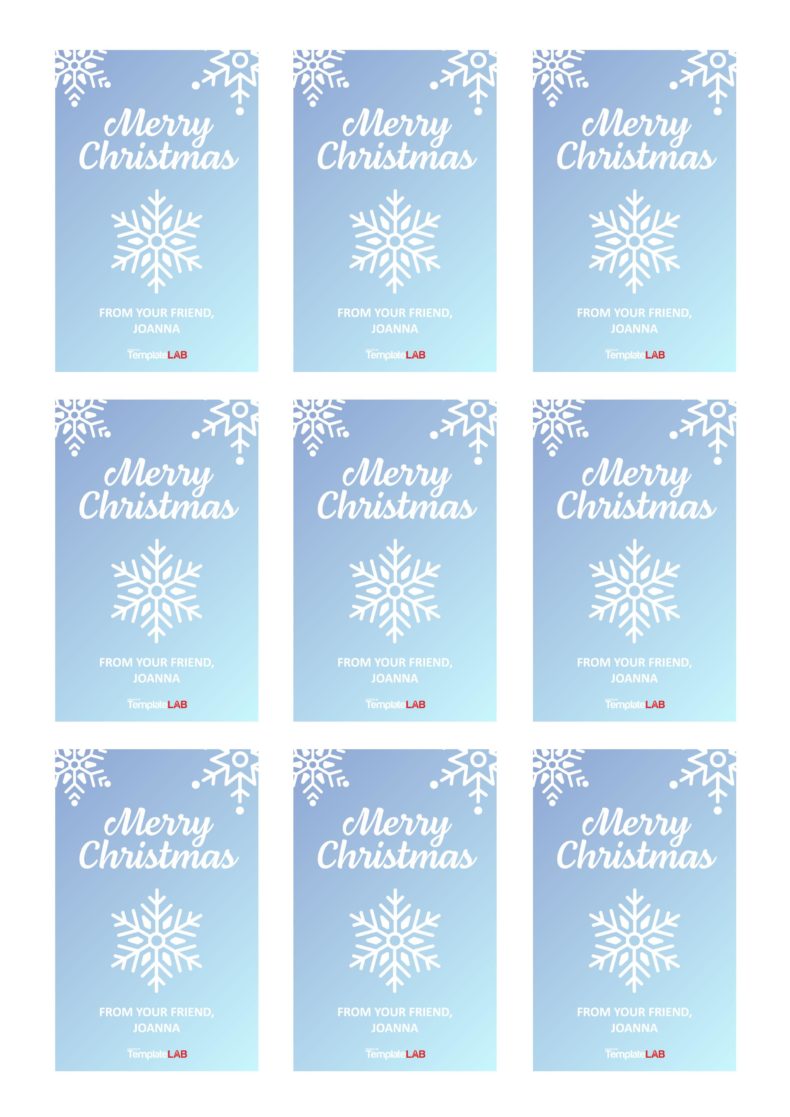 19 Free Editable Gift Tag Templates [Word, PPTX, PSD]