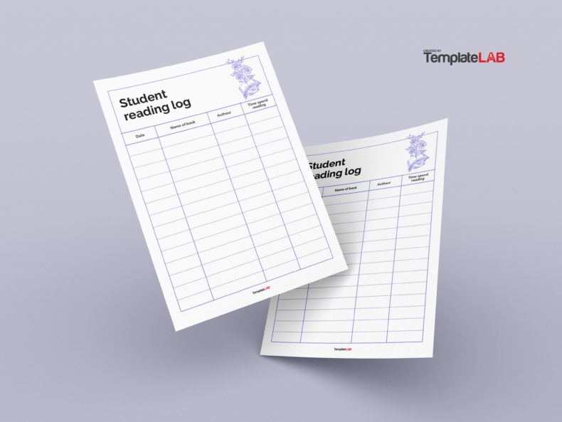 18 Printable Reading Log Templates for Kids & Adults [Free]