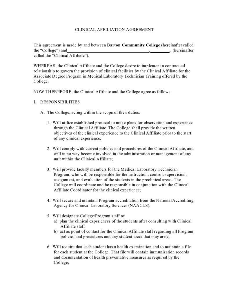 43 Best Affiliate Agreement Templates & Contracts (Free)