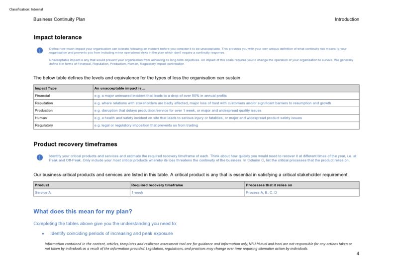 46 Best Business Continuity Plan Templates [Word & PDF]