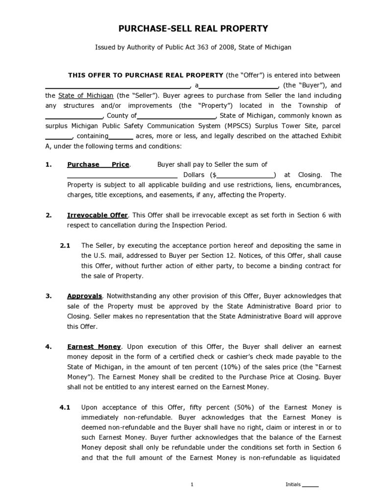 44 Free Buy-Sell Agreement Templates (& Samples)