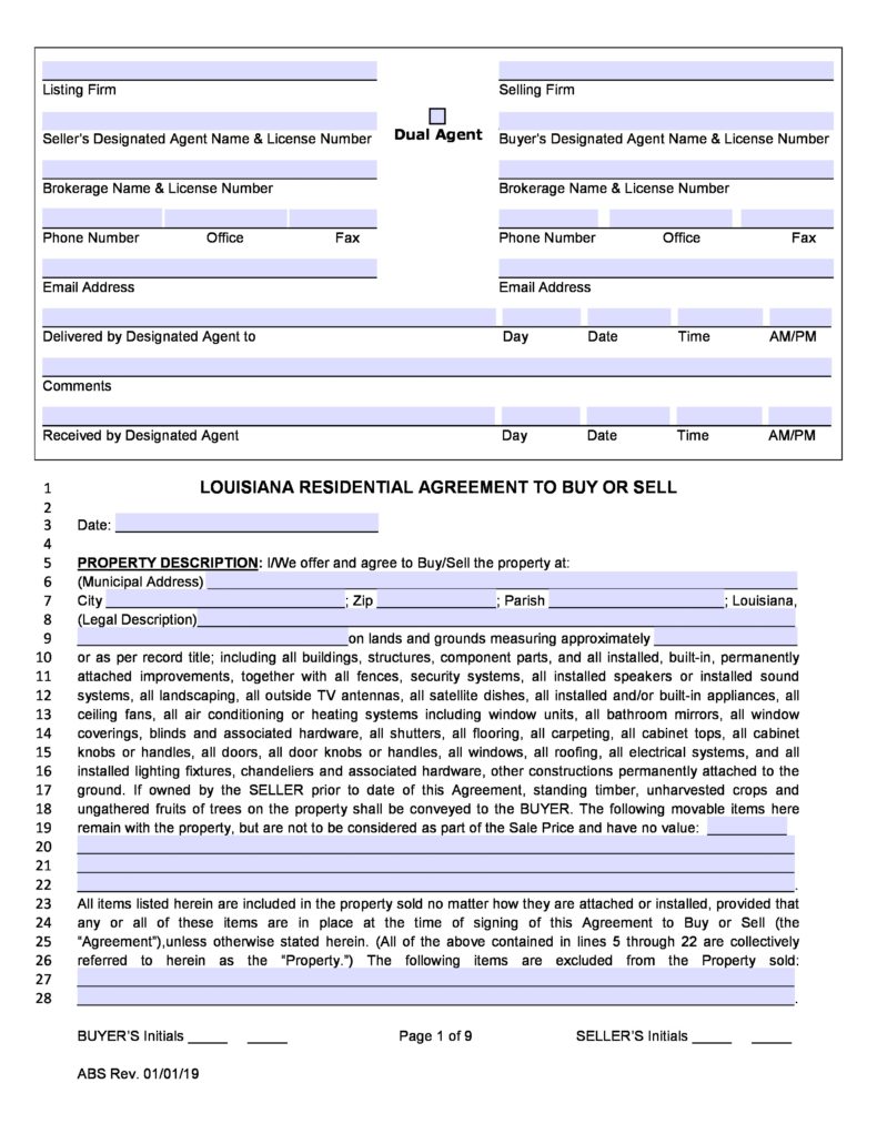 44 Free Buy-Sell Agreement Templates (& Samples)