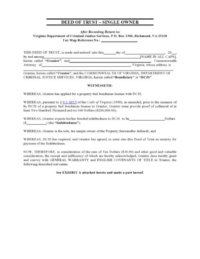 42 Comprehensive Deed of Trust Forms [Word] ᐅ TemplateLab