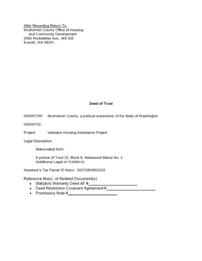 42 Comprehensive Deed of Trust Forms [Word] ᐅ TemplateLab