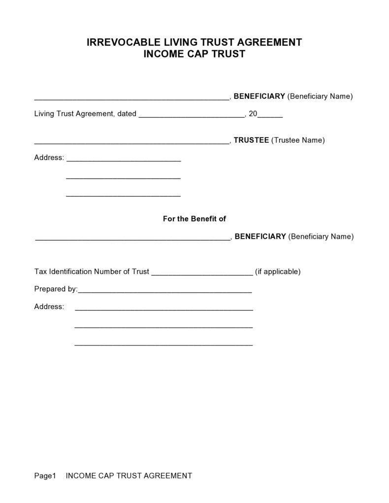 34 Free Living Trust Forms ( & Documents) ᐅ TemplateLab