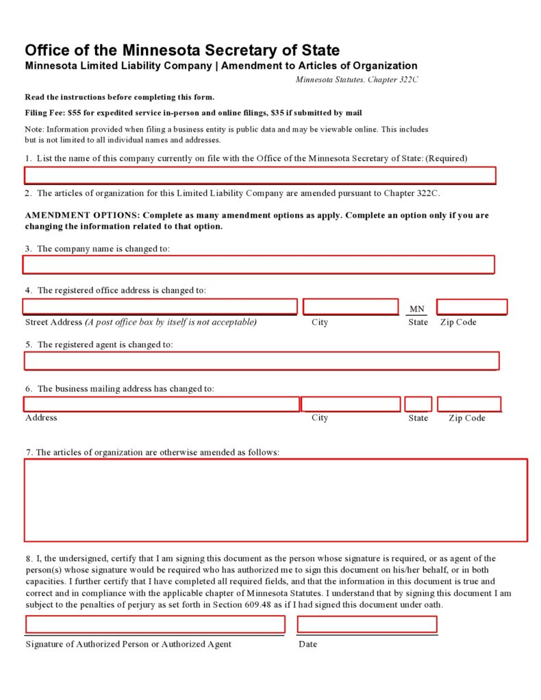 44 Free Operating Agreement Amendment Templates (& Forms) ᐅ TemplateLab