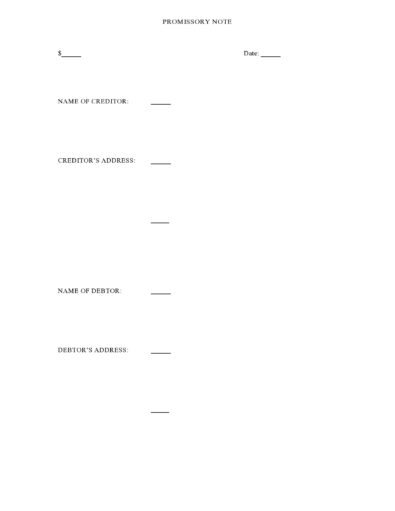 50+ FREE Promissory Note Templates [Secured & Unsecured ]