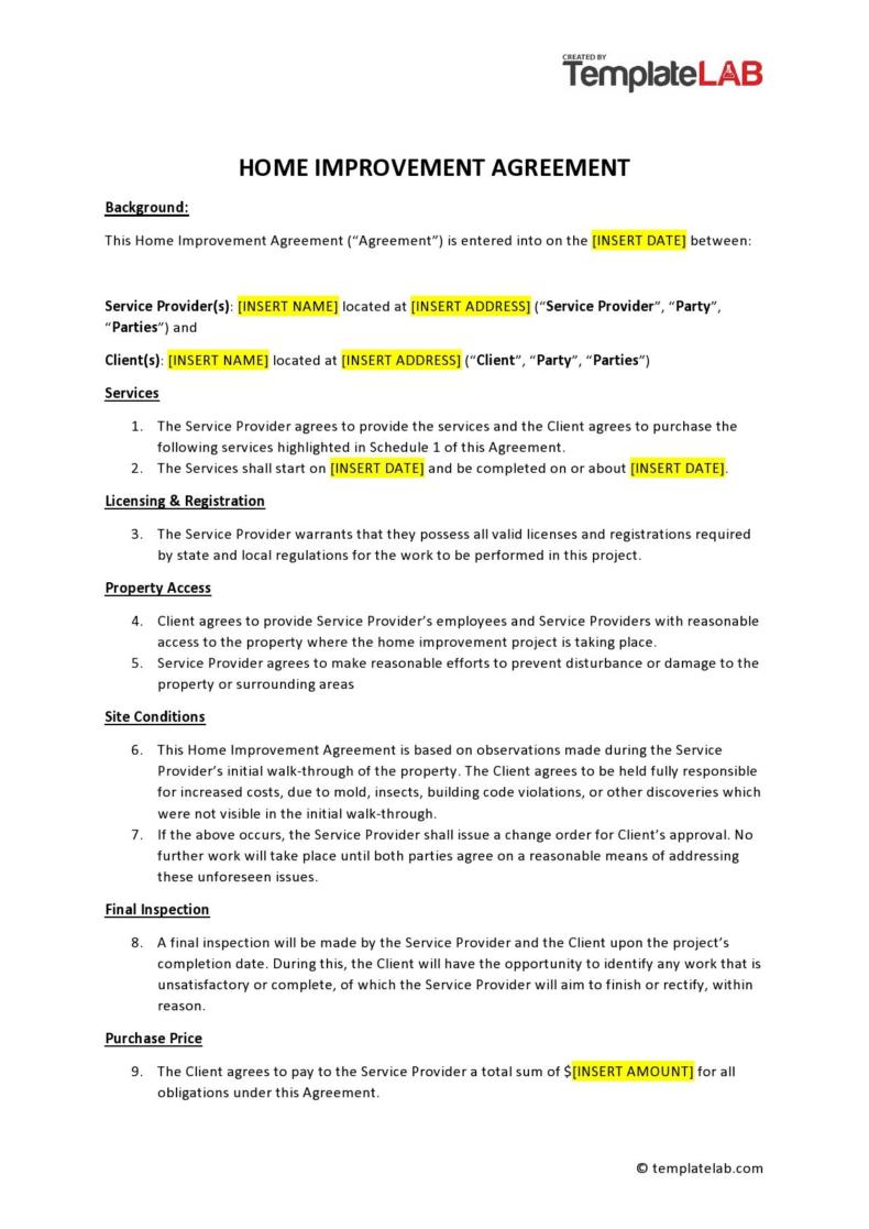 50+ Professional Service Agreement Templates & Contracts
