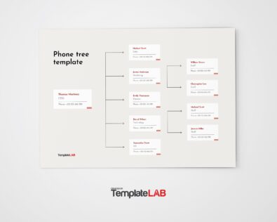 13 Free Phone Tree Templates (Word, PowerPoint, PDF)