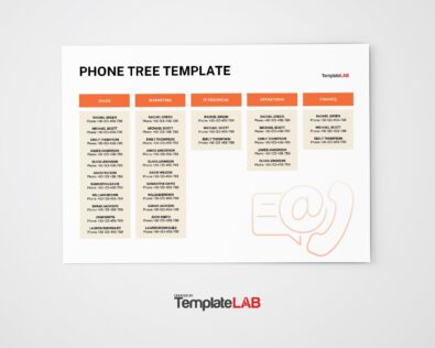 13 Free Phone Tree Templates (Word, PowerPoint, PDF)