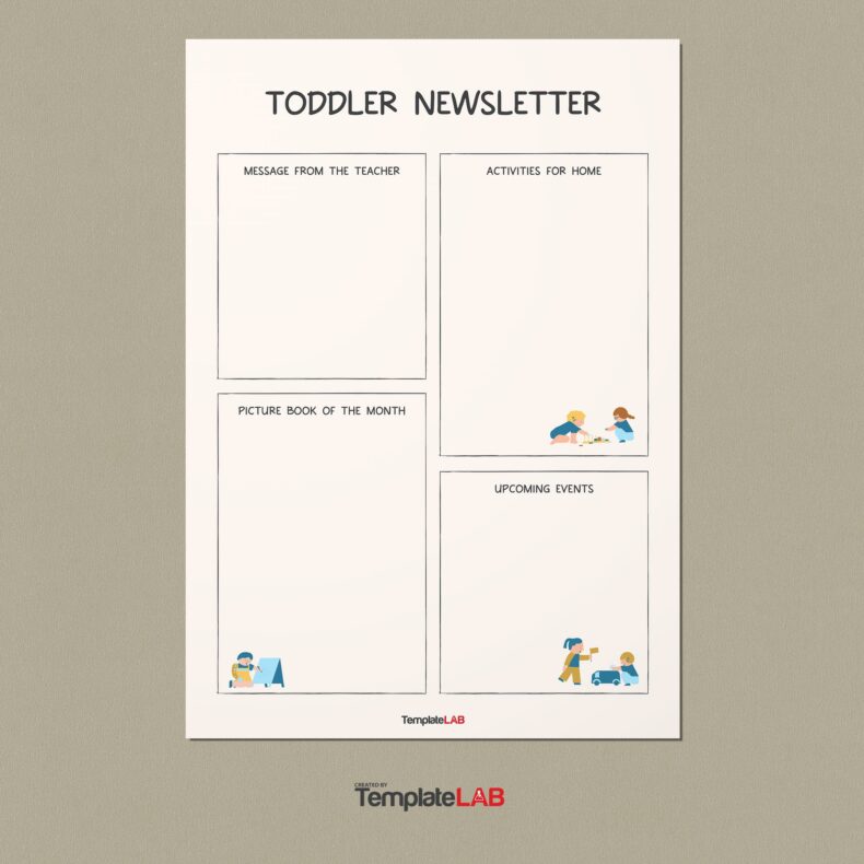 19 Creative Preschool Newsletter Templates (FREE)