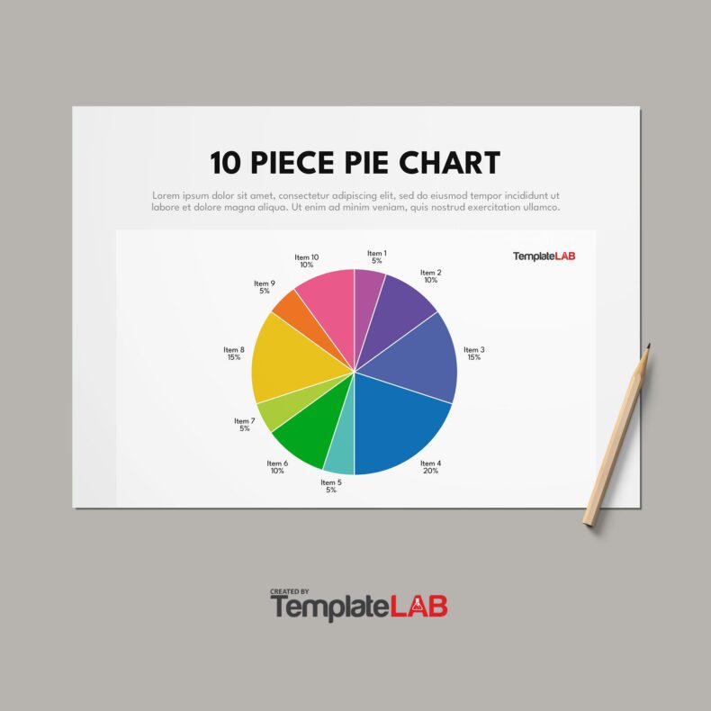 18 Free Pie Chart Templates (Word, Excel, PDF, PowerPoint) ᐅ TemplateLab